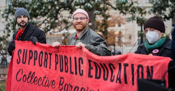 UCW Virginia Attends Lobby Day at State Capitol | NABET-CWA