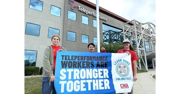 Teleperformance Workers Mobilize for National Day of Organizing | NABET-CWA